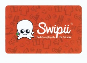 The Swipii loyalty card is being introduced to a number of outlets ...