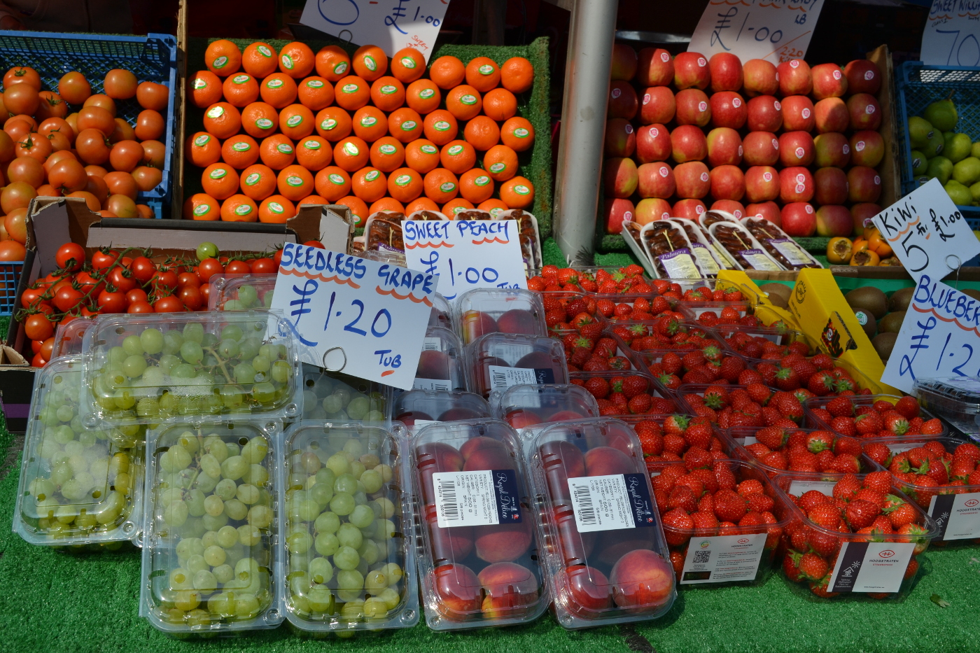 Wolverhampton Market A splash of colour in the Black Country