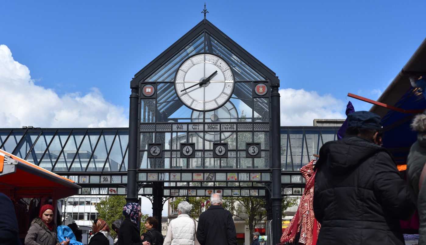 Wolverhampton Market A splash of colour in the Black Country