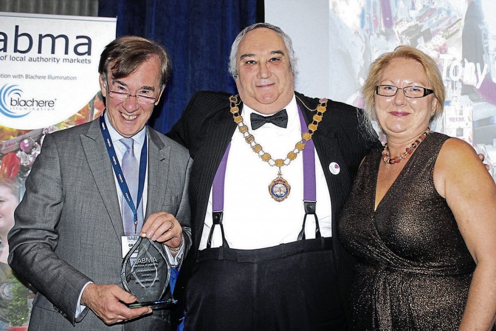 Graham Wilson was presented with the NABMA Life Membership Award ...