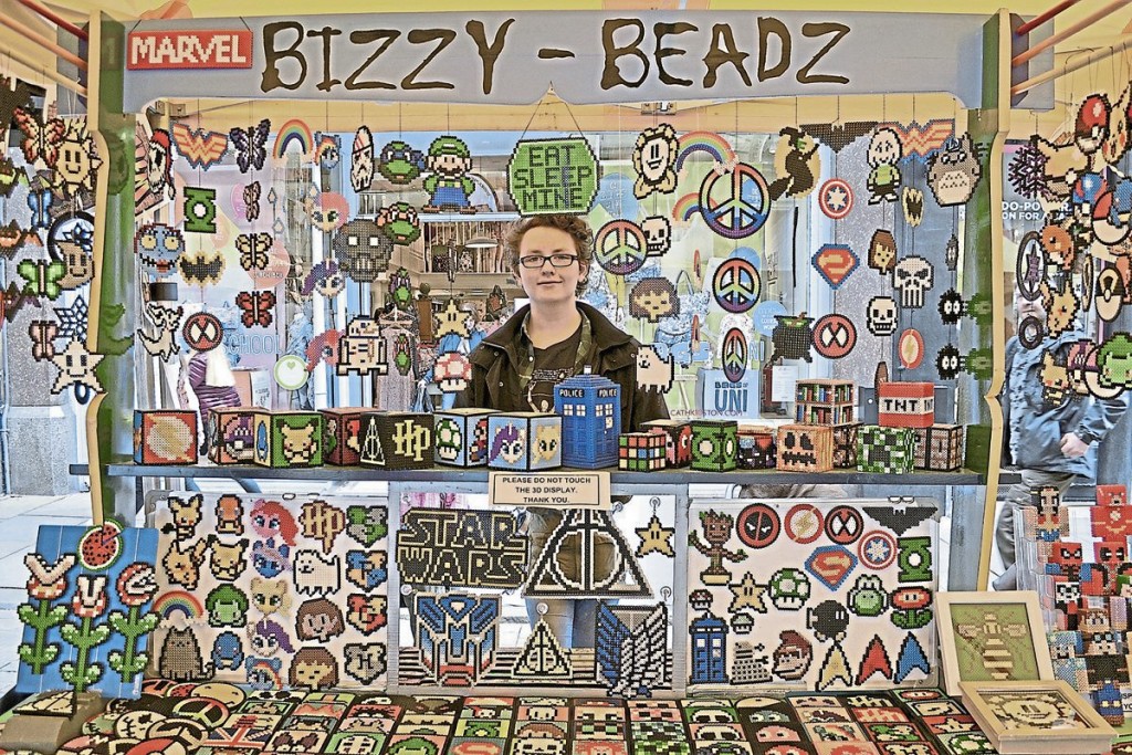 The market was predominantly female and so it was good to meet Jess ...