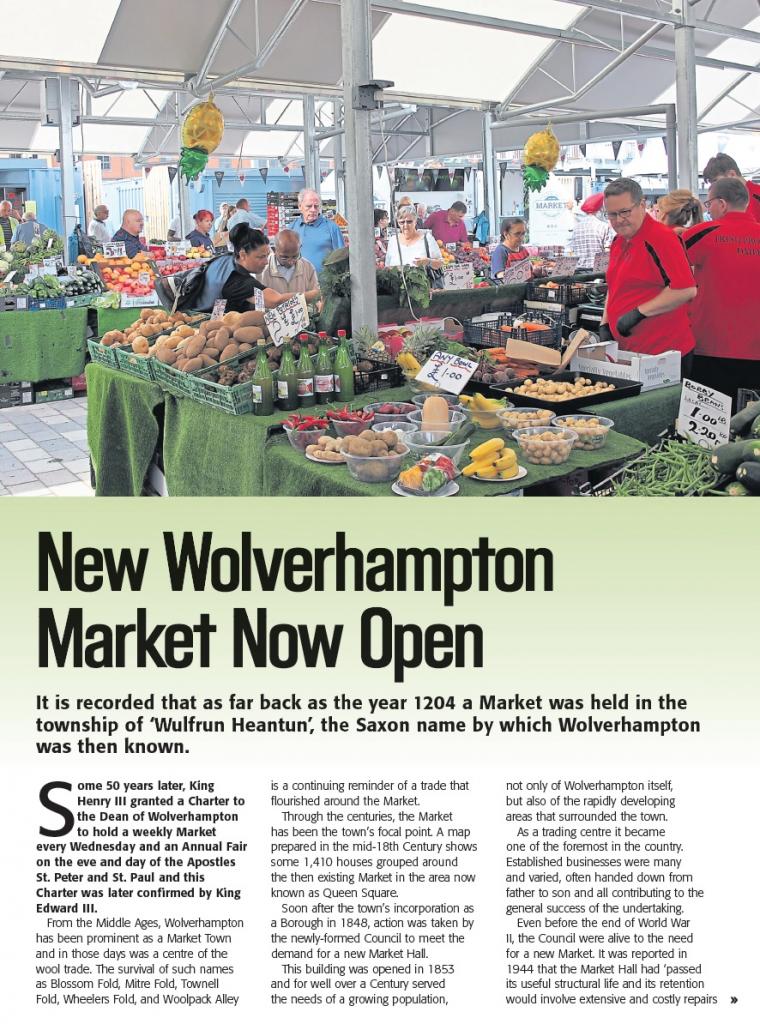 New Wolverhampton Market Now Open - Feature